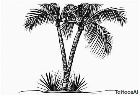 Tall Single Quindio Wax Palm Tattoo Idea Tattoosai