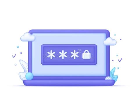 User Authorization Login Authentication Page Stock Illustrations 823