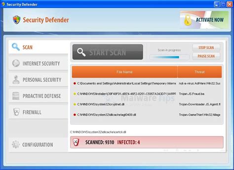 Remove Security Defender Virus Uninstall Guide