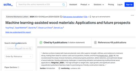 Machine Learning Assisted Wood Materials Applications And Future Prospects
