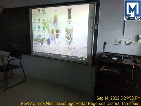 Messiah Enterprises Smart Class Room Project Though State Ayush Society Tamilnadu Total 8