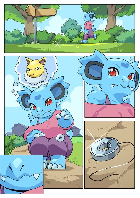 Pool Nidorina Finds A Hypno Pendulum By Hidoihito E621