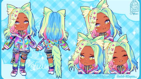 Vtuber 3d Model Chibi Vroid Blender By Nefuu Nefuu Vgen