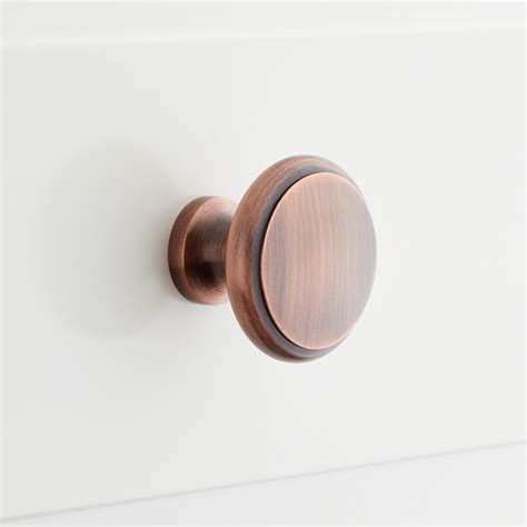 Nantes Solid Brass Round Cabinet Knob Signature Hardware