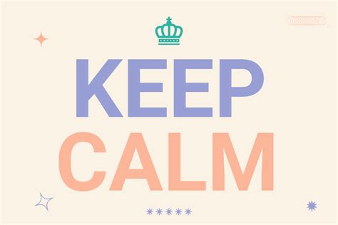 Keep Calm Sign Template Keep Calm And Imagine The Ocean Watercolor
