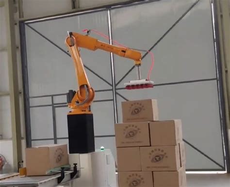 Industry Automatic Palletizer Robot Bag Box Carrying Stacking