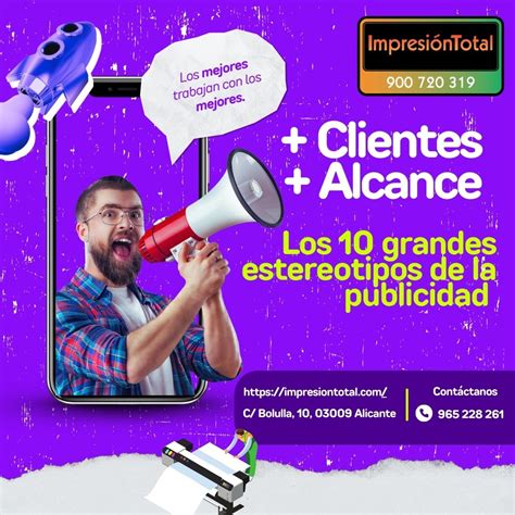 10 Grandes Estereotipos De La Publicidad Imprenta Alicante Murcia
