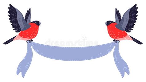 Birds Holding Scroll Stock Illustrations 29 Birds Holding Scroll