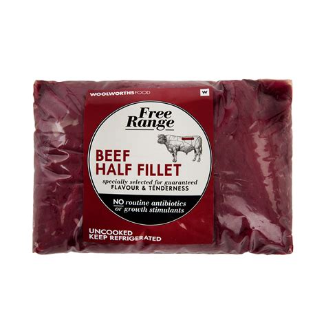 Free Range Beef Half Fillet Check That