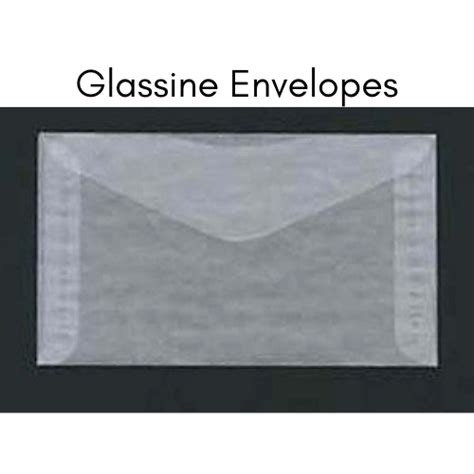Glassine Envelopes Fox River Stamps