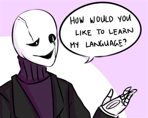 Undertale Comics 1 Gaster Language Wattpad