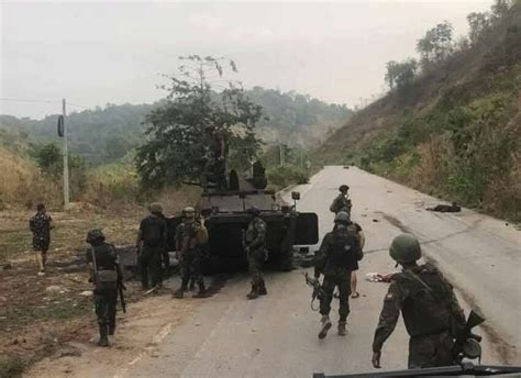ကော့ကရိတ် မြ၀တီ အာရှလမ်းကို စစ်တပ်က အင်အား ၅၀၀ ကျော်ဖြင့် ထပ်မံ ထိုးစစ