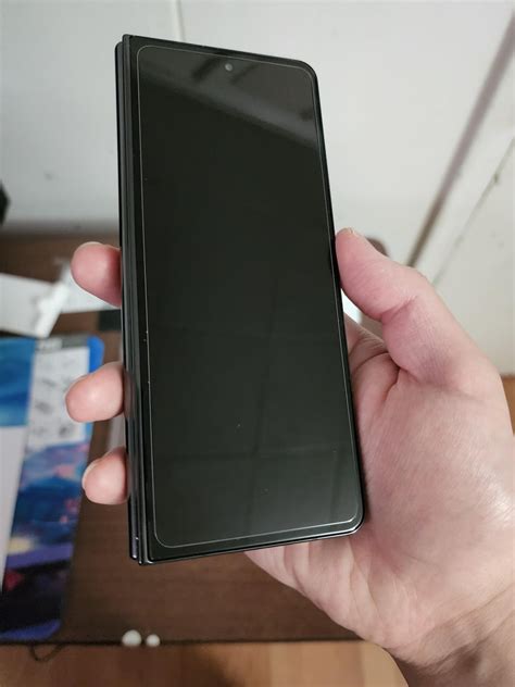 Perfect Glass Screen Protector Installed Rgalaxyfold