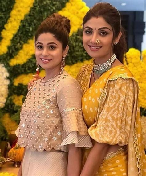 Filmfare The Shetty Sisters Look Lovely In This