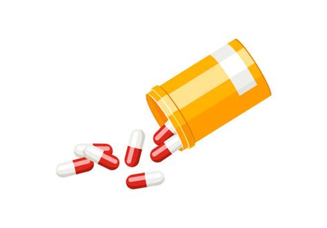 12800 Cartoon Of A Pill Bottles Stock Illustrations Royalty Free