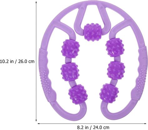 Heallily Trigger Point Massager Deep Fabric Self Massage Device For Muscle Relief Handheld