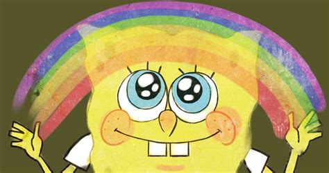 Spongebob Imagination Rainbow 