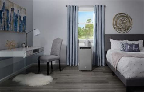 Ge Apsd08jasg 8 500 Btu Portable Air Conditioner With Auto Evaporation Technology Heat Mode