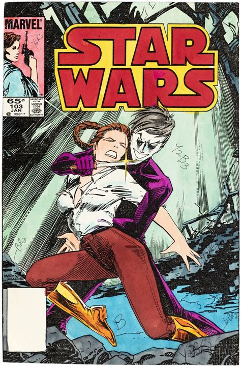 Hakes Marvel Star Wars 103 Cover Color Guide Michelle Wrightson Colorist