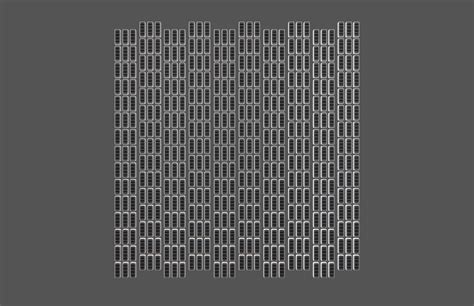 Crt Pattern Pixel Geometry V1 001 3d Model Cgtrader