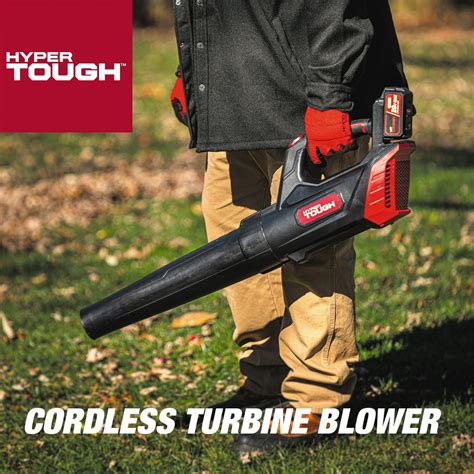 Hyper Tough 20v Max 90 Mph 372 Cfm Cordless Handheld Leaf Blower Nate
