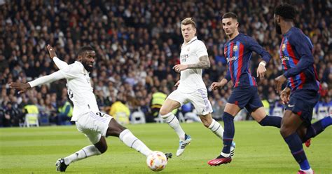Barcelone Real Madrid Qui Compte Le Plus De Victoires