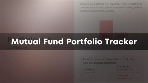 Mutual Fund Portfolio Tracker Easy Methods To Track Performance