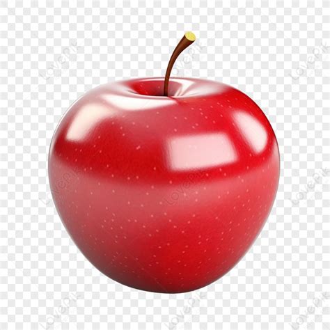 건강한 생활 교육이나 과일 가게 고품질 격리 렌더링을 위한 3d 빨간 사과 개념농장그래픽 Png 일러스트 무료 다운로드 Lovepik