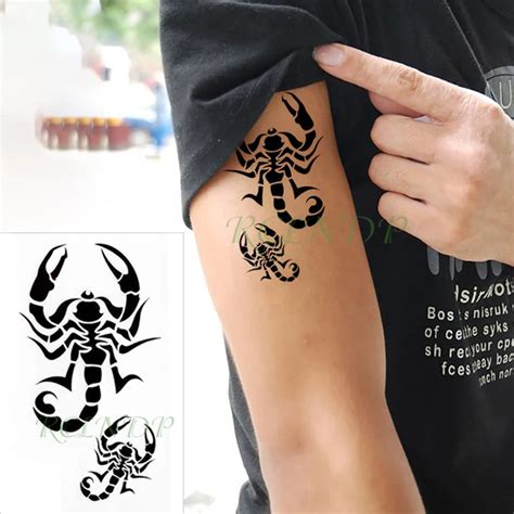 Scorpio Tattoos On Arm