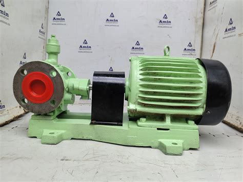 Naniwa Pump Alg 32n Gear Pump With 3 Phase Induction Motor Complete
