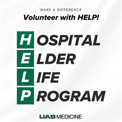 Uab Medicine The Hospital Elder Life Program Help Facebook