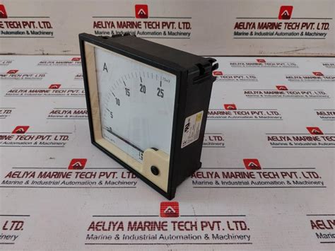 Rishabh Pq 144 Analog Ammeter Aeliya Marine