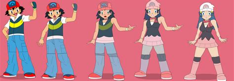 Ash To Dawn Tg By Ginyu1992 On Deviantart