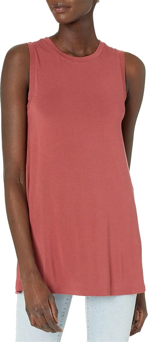 تونیک تاب دار آستین عضلانی شلوار زنانه آمازون Essentials مراسم روزانه قبلی