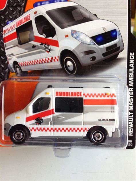 Matchbox Renault Master Ambulance Mbx Heroic Rescue Matchbox Cars