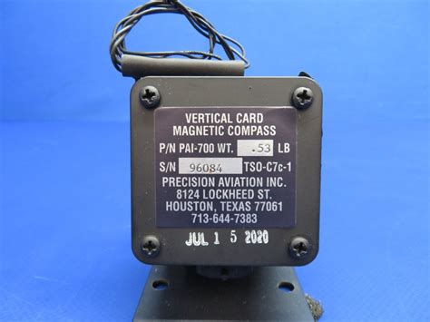 Safe Skies Aviation Llc Precision Aviation Vertical Card Magnetic