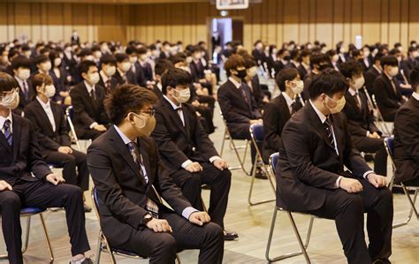 入学式 日本工学院北海道専門学校 登別