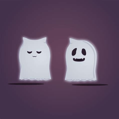 Premium Vector Cute Gosh Halloween