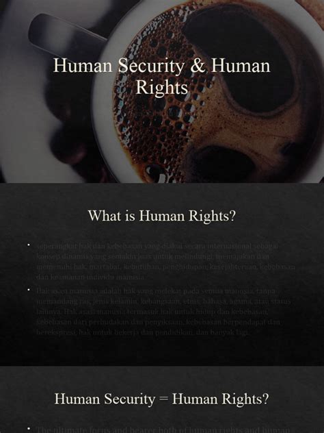 Human Security Vs Human Rights Pdf Human Security Human Rights