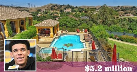Lonzo Ball Linked Llc Buys A Baller Mansion In Chino Hills For 52