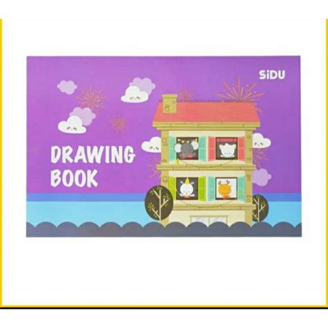 Jual Sidu Buku Gambar A4buku Gambar Sidu Isi 10 Lbrmotif Random