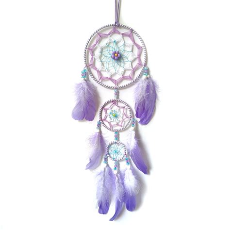 Soyuzu Purple Dream Catcher Feather Dream Catchers For
