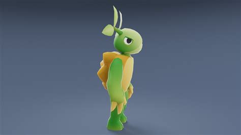 Cartoon Characters Medium Vegeturtle Warrior