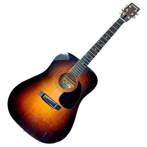 Cimar W50tv Acoustic Guitar Wood Reverb