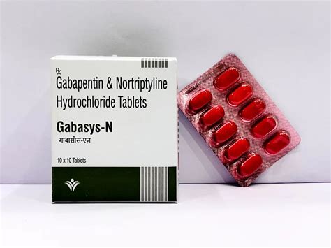 Gabapentin 400 Nortriptyline Hcl 10 Tablets Ip At Rs 190stripe