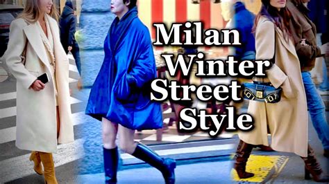 Milan Winter Street Fashion 2024 Pride And Glory Of Italian