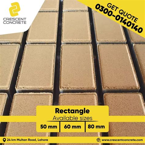 Our Rectangle Pavers Are Tough And Crescent Concrete Facebook