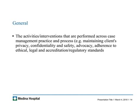 Case Managment 101 Ppt Healthcare Industry Industries