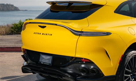 Ultra Yellow Aston Martin Dbx 707