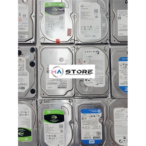 Pre Owned Assorted Brand Hdd For Desktop And Cctv 250gb 320gb